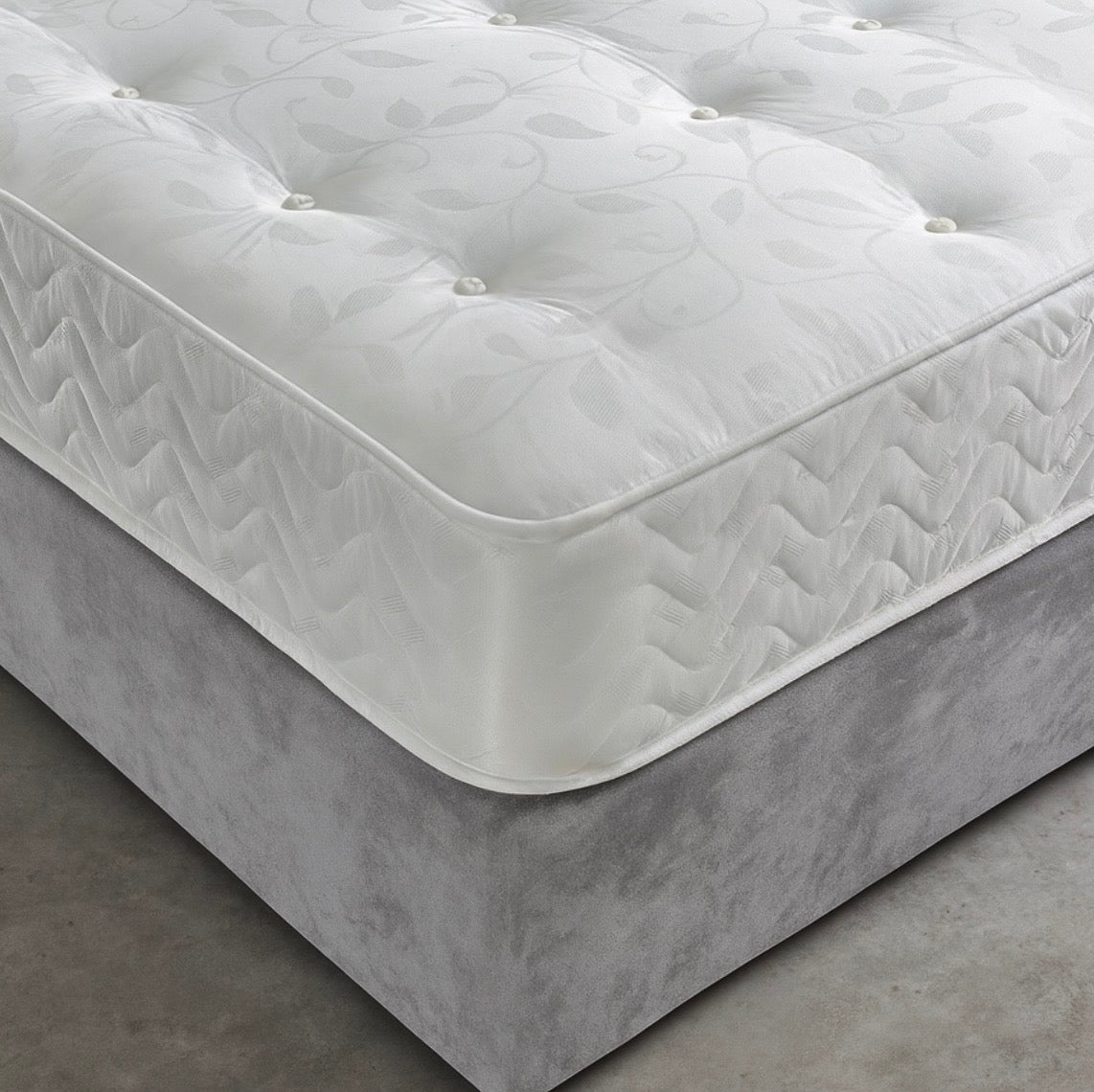Emperor Open Coil Damask Mattress – Divan Bed Direct